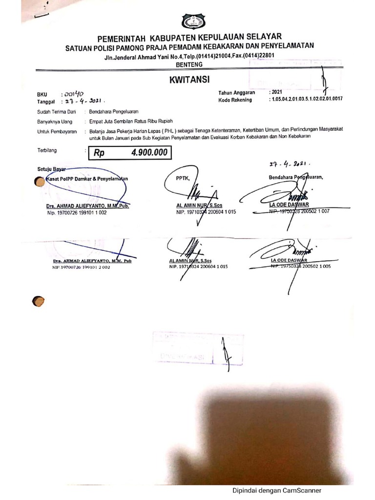 Ampra Gaji Vera 2021 | PDF