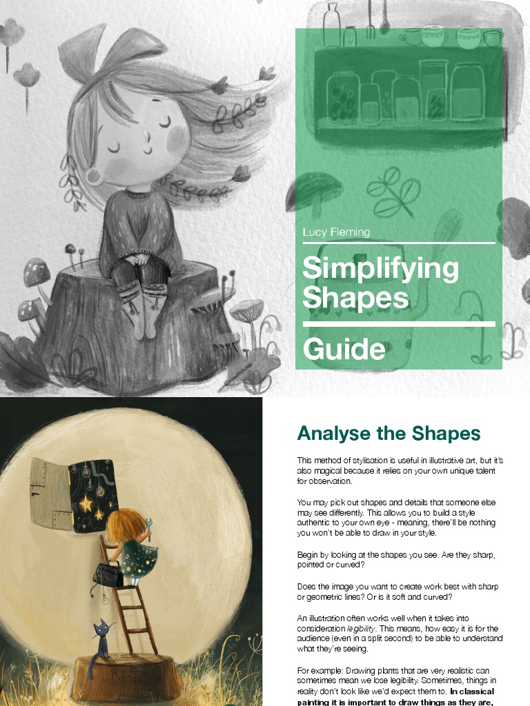 U3 01 Simplifying Shapes Guide | Download Free PDF | Drawing ...