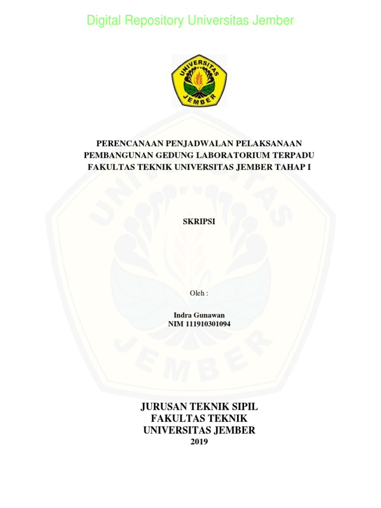 Indra Gunawan-111910301094 SDH | PDF