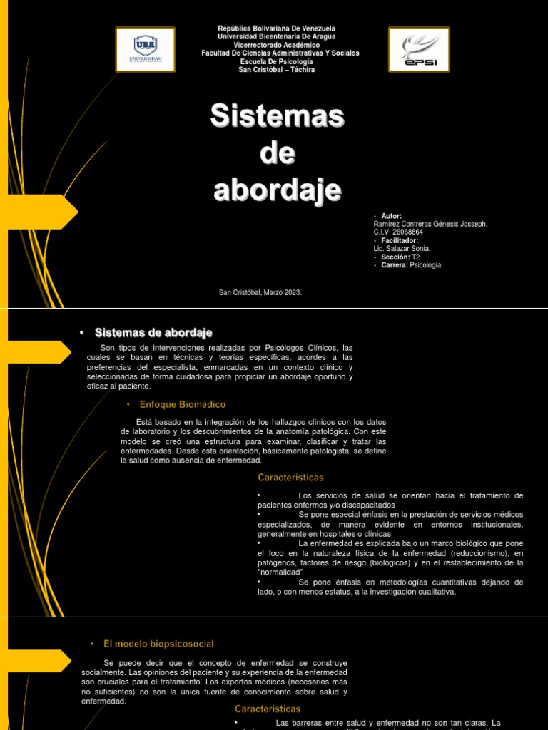 Sistemas de Abordaje Psicopatologia | PDF | Sicología | Cuidado de la salud