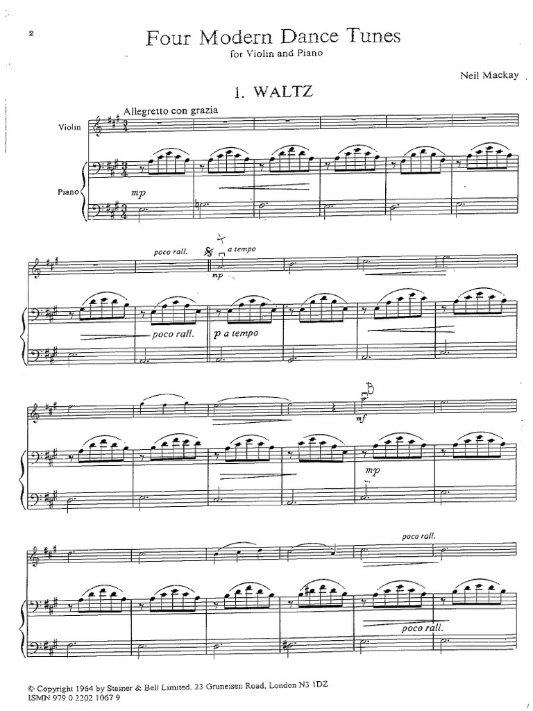 Mackay - Valsa e Tango | PDF