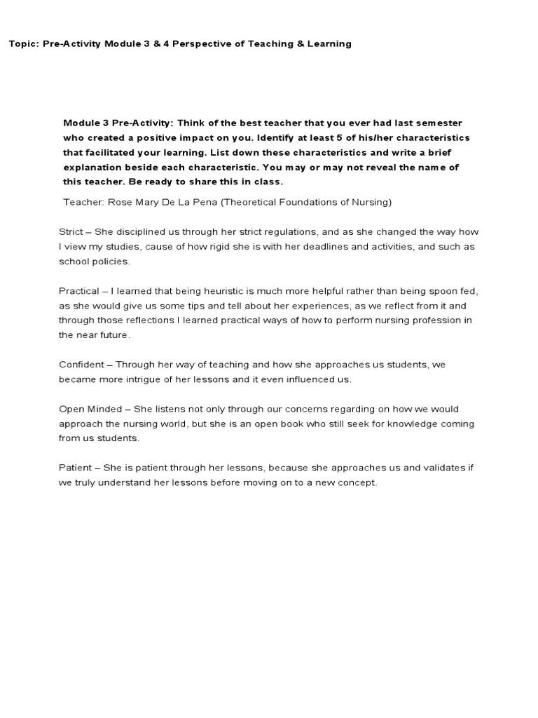 MODULE 3 and 4 | PDF