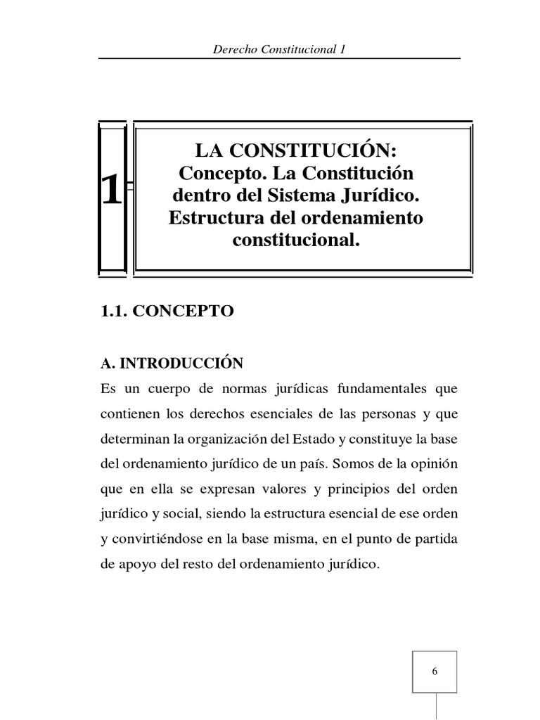 Libro Derecho Constitucional 1 Pdf Constitución Ley Constitucional
