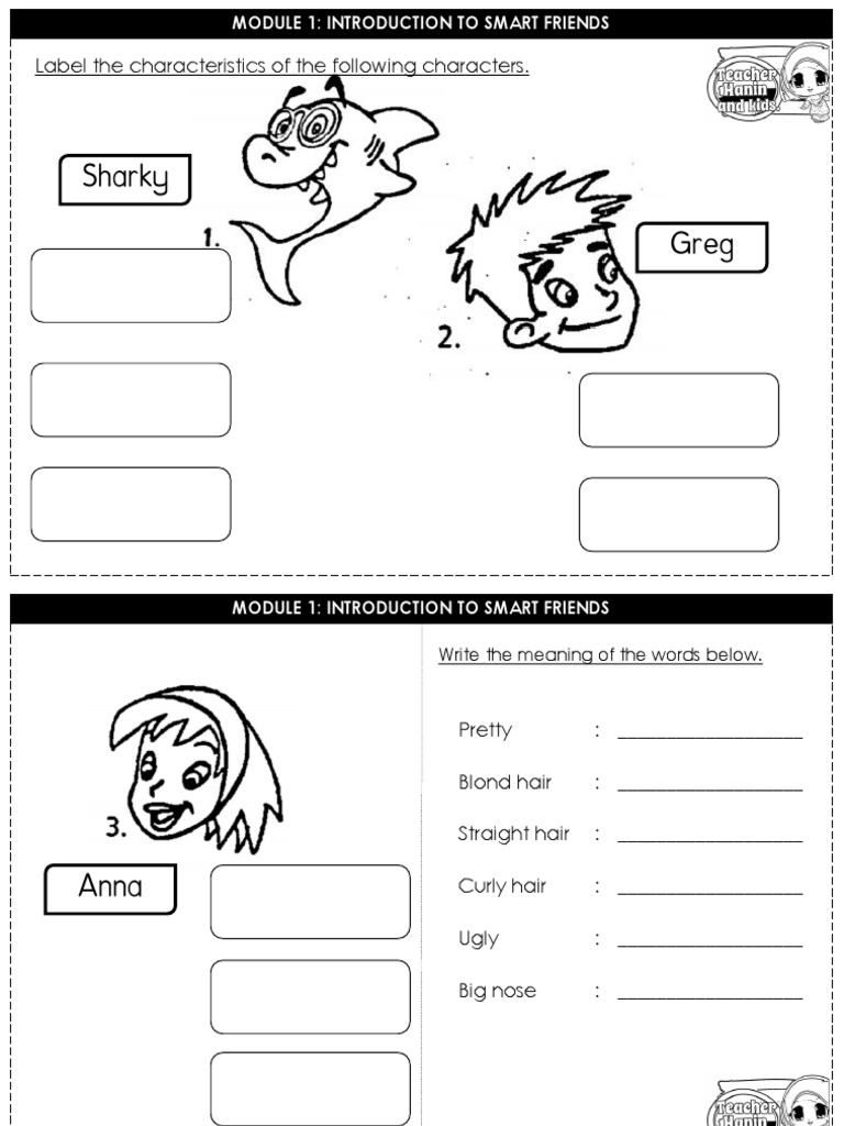 English Year 3 - Module 1 | PDF