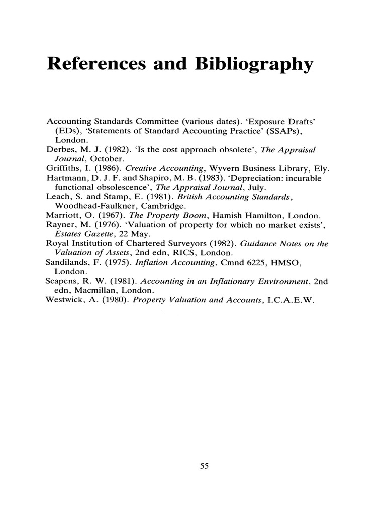 References and Bibliography: Journal, October | PDF | Real Estate ...