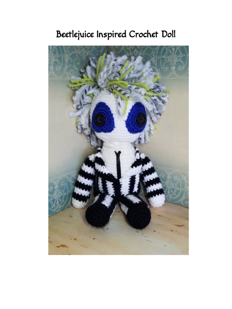 Beetlejuice Lydia Pattern | PDF
