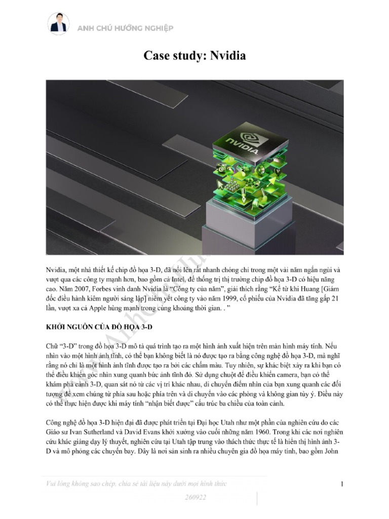 Case Study - Nvidia - VN - FINAL - 260922 | PDF