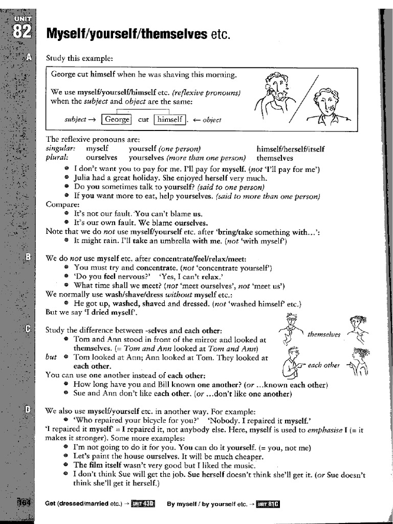 Unit 82 Myself Yourself | PDF
