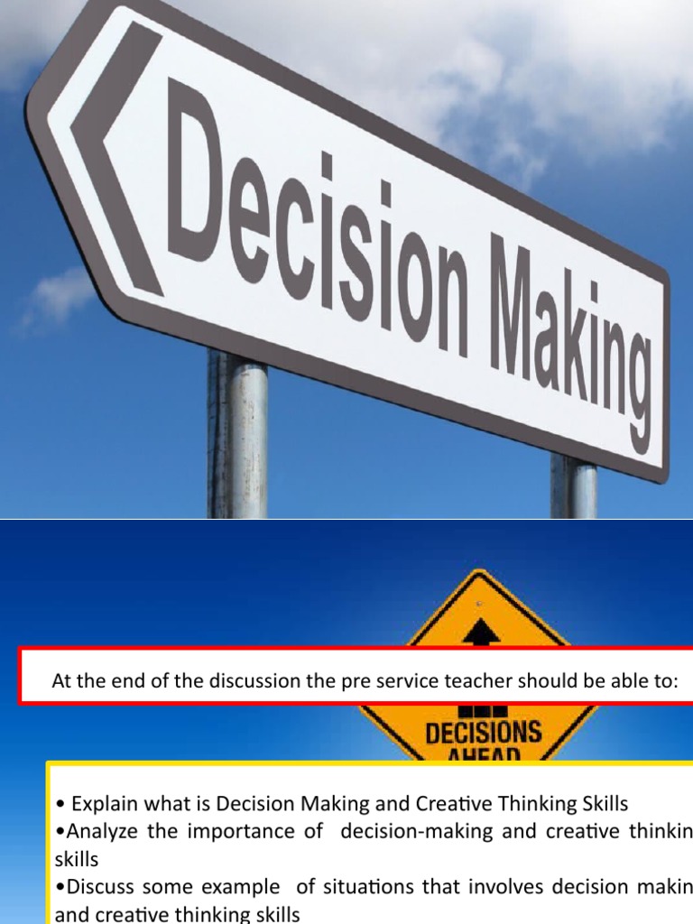 Decision Making | PDF | Decision Making | Thought