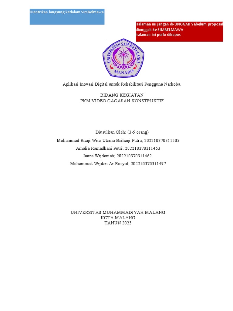 Dientrikan Langsung Kedalam Simbelmawa | PDF