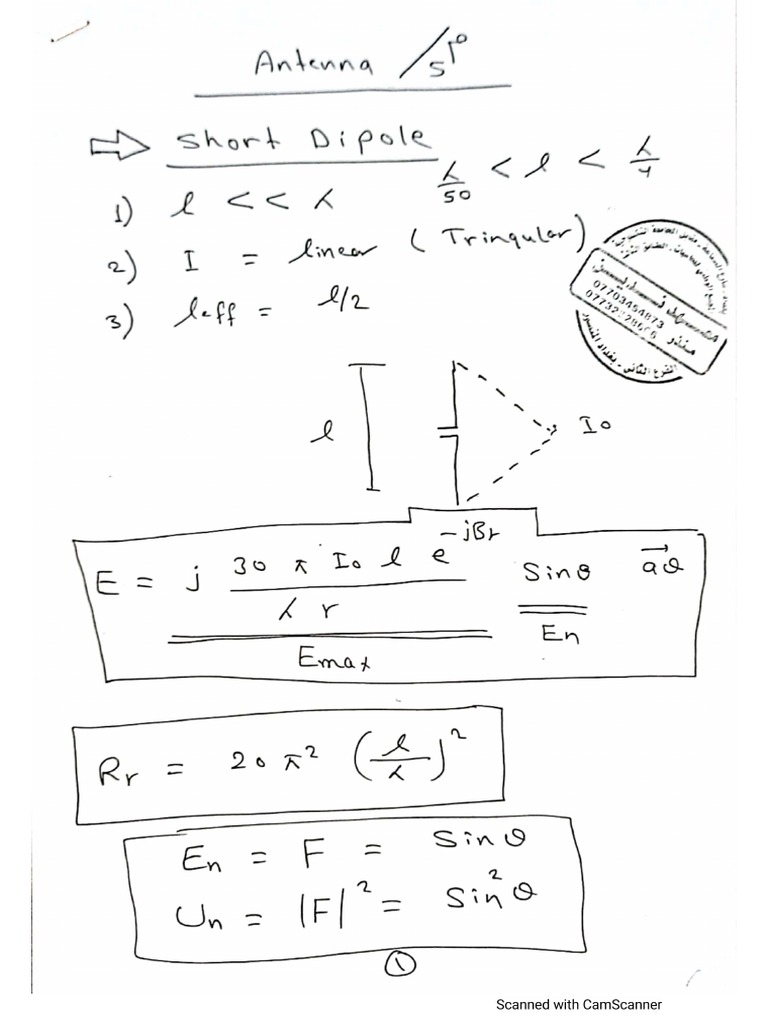 Antennas Lecture 5 | PDF