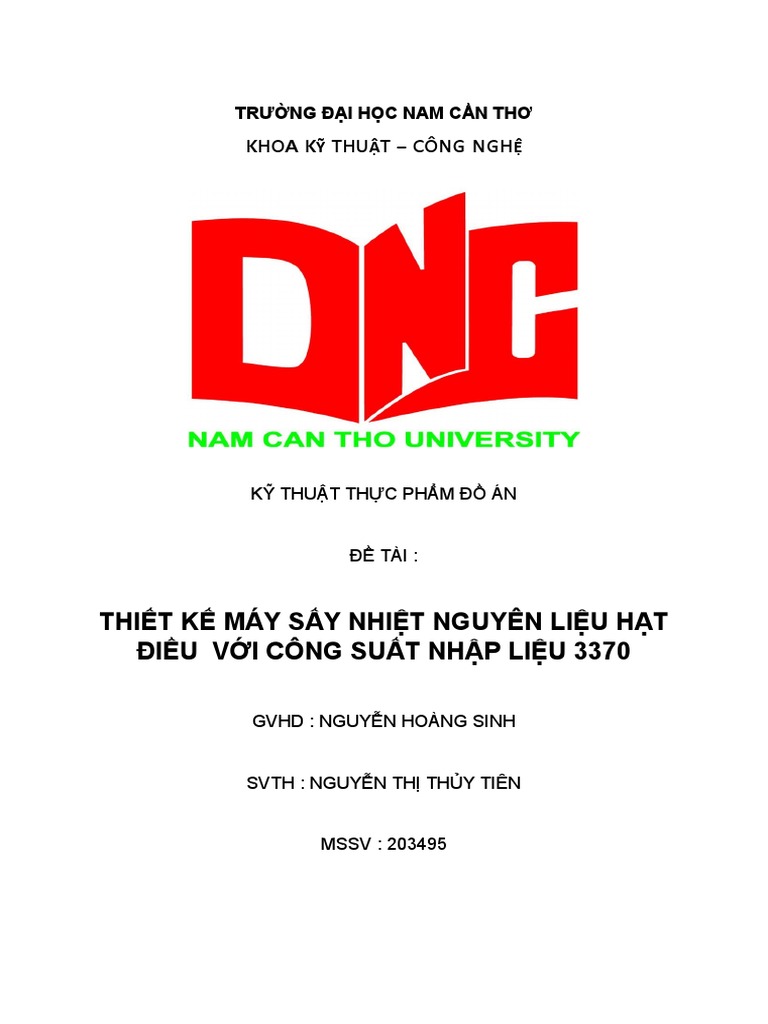 TRƯỜNG ĐẠI HỌC NAM CẦN THƠ | PDF