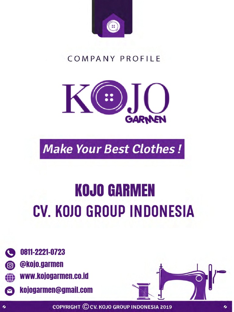 COMPRO KOJO GARMEN (Revisi) - 1 | PDF