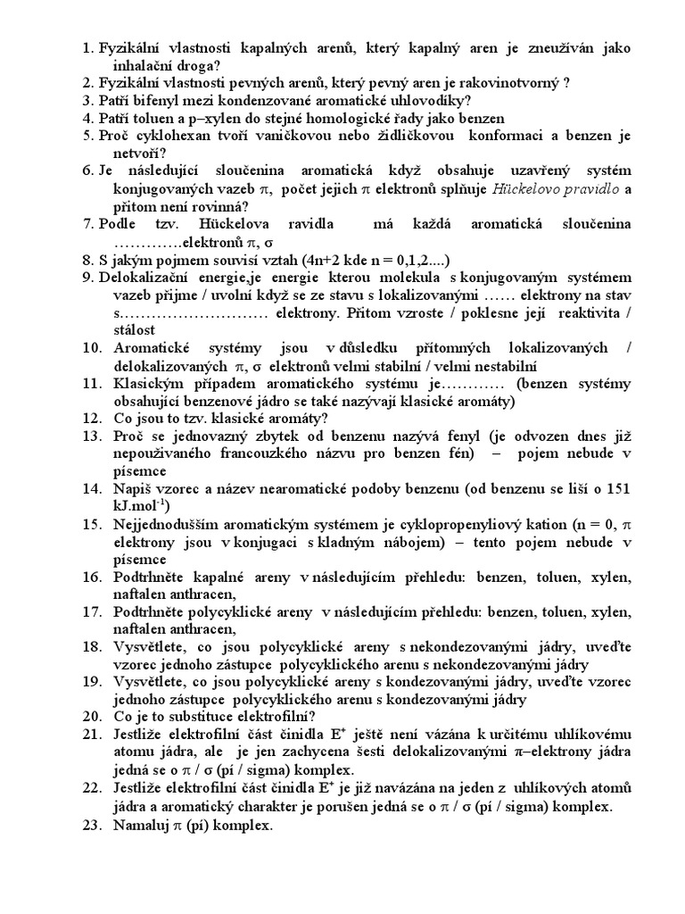 Areny Pracovni List 2 | PDF