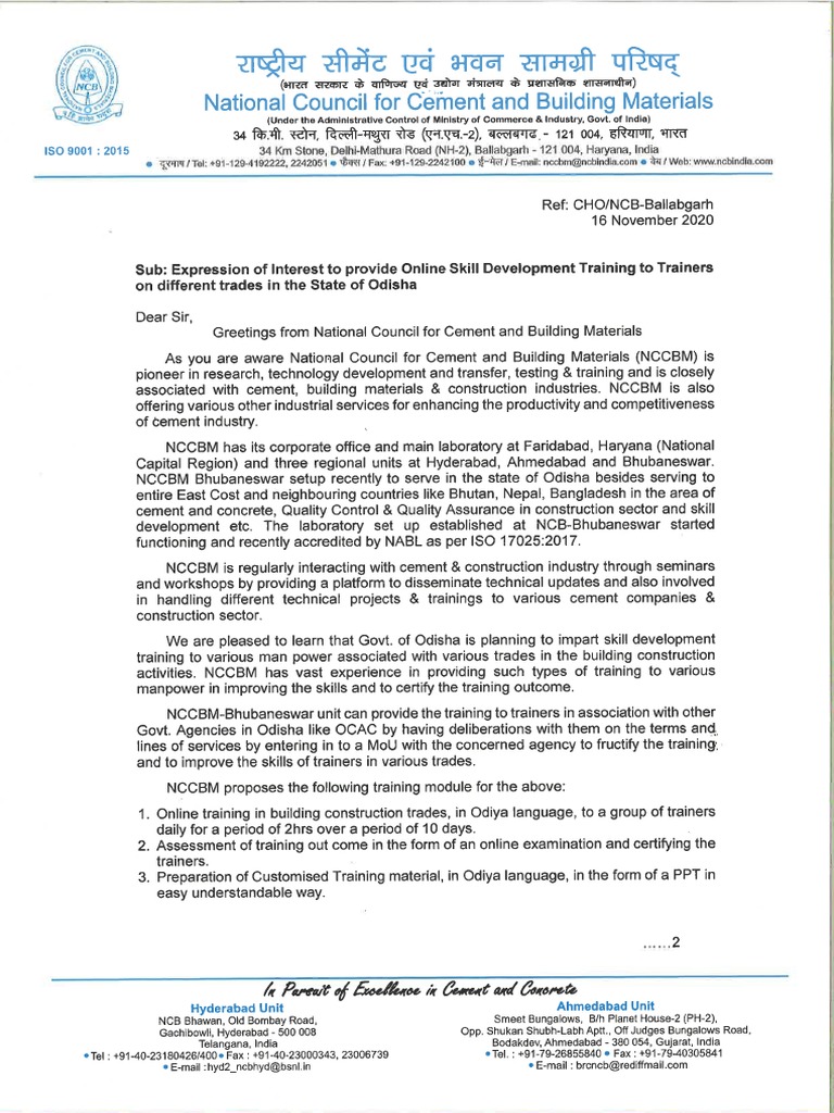 Skill Development Training-Govt. of Odisha | PDF