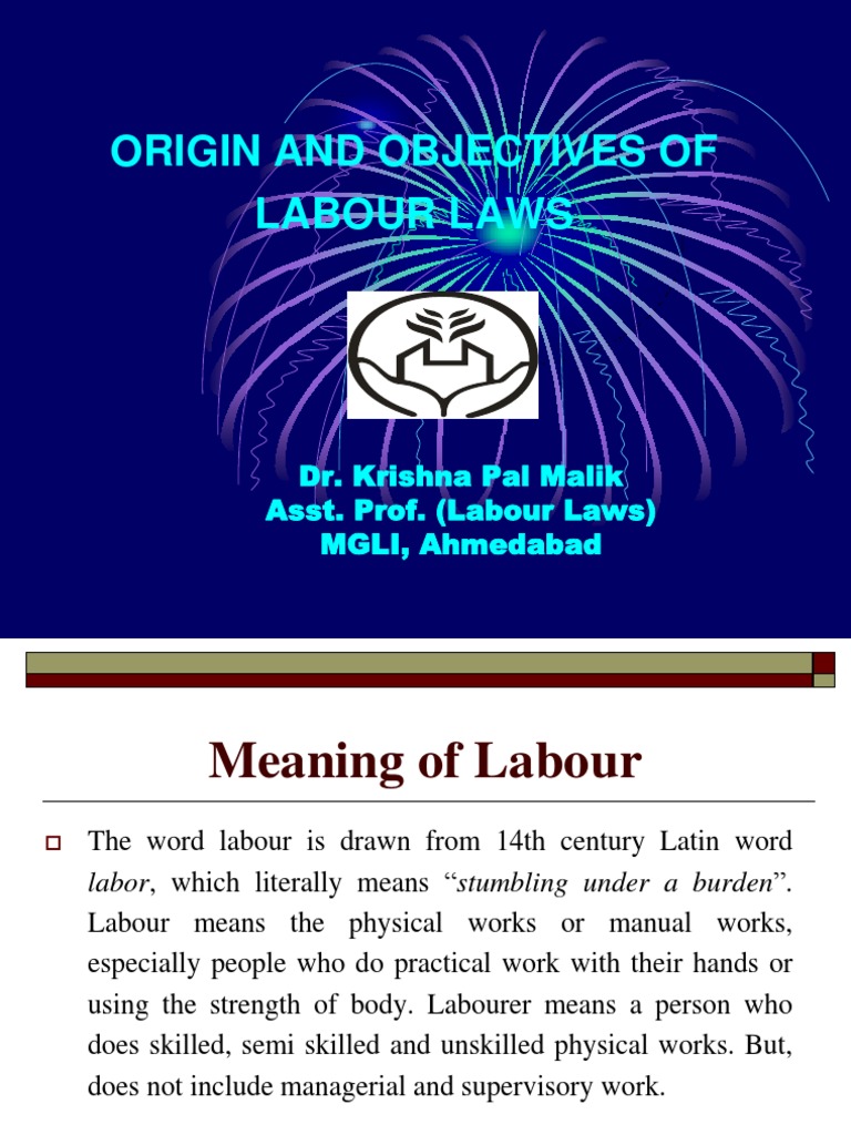 Elements of Labour Laws | PDF | Employment | Trade Union
