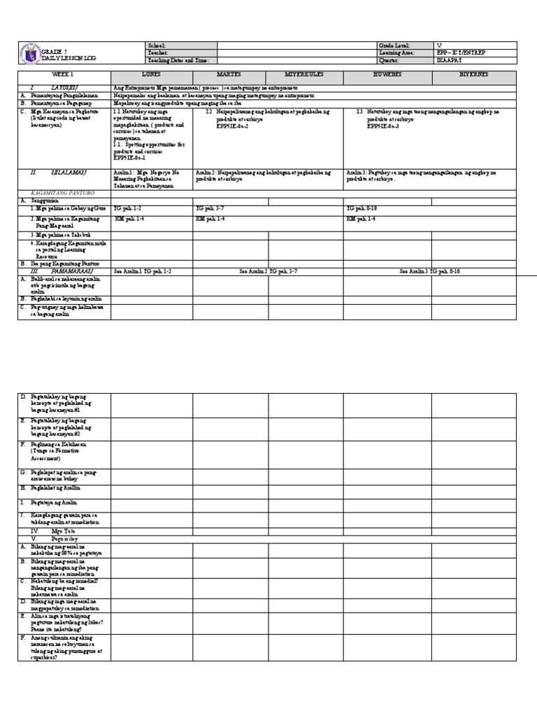 DLL-EPP-ICT-5-mam-dolorosa-2019 (1) | PDF