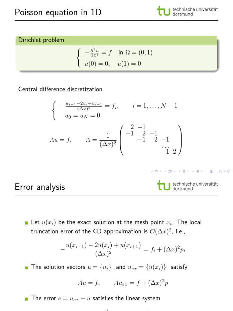 Cfd Lec5 Download Free Pdf Finite Difference System Of Linear Equations