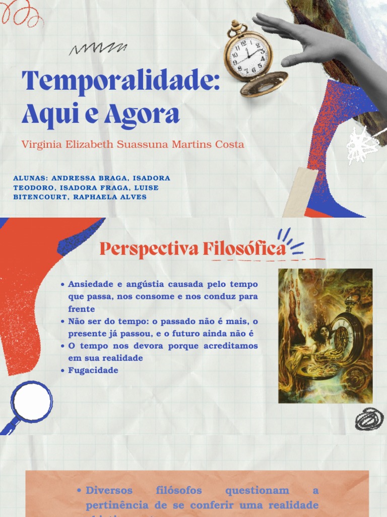 Temporalidade Aqui e Agora | PDF | Terapia Gestalt | Ciências comportamentais