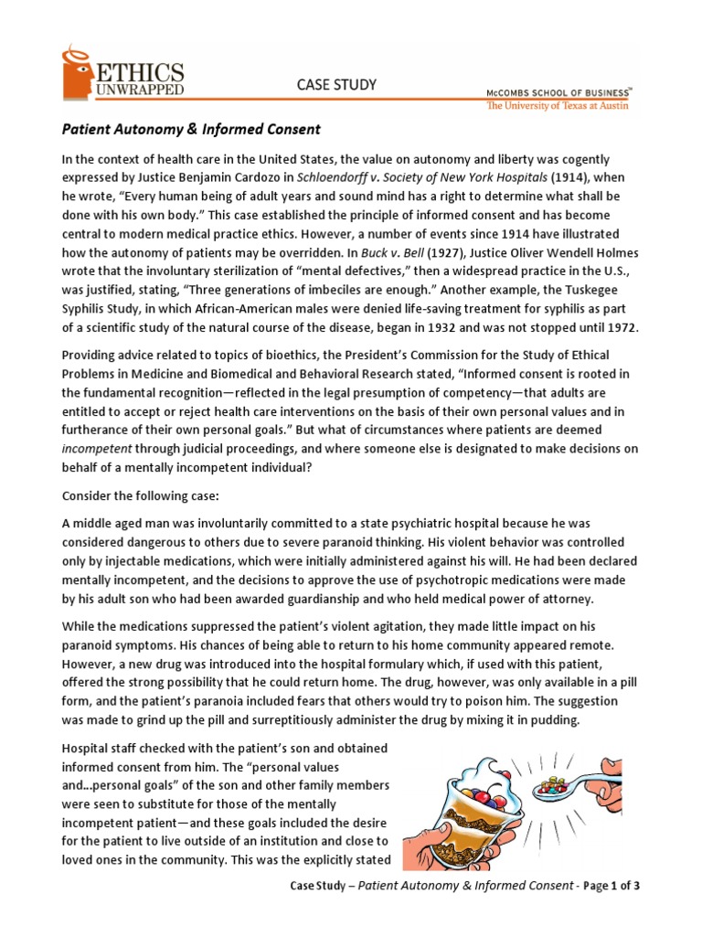 39 Patient Autonomy Informed Consent | PDF | Informed Consent | Autonomy