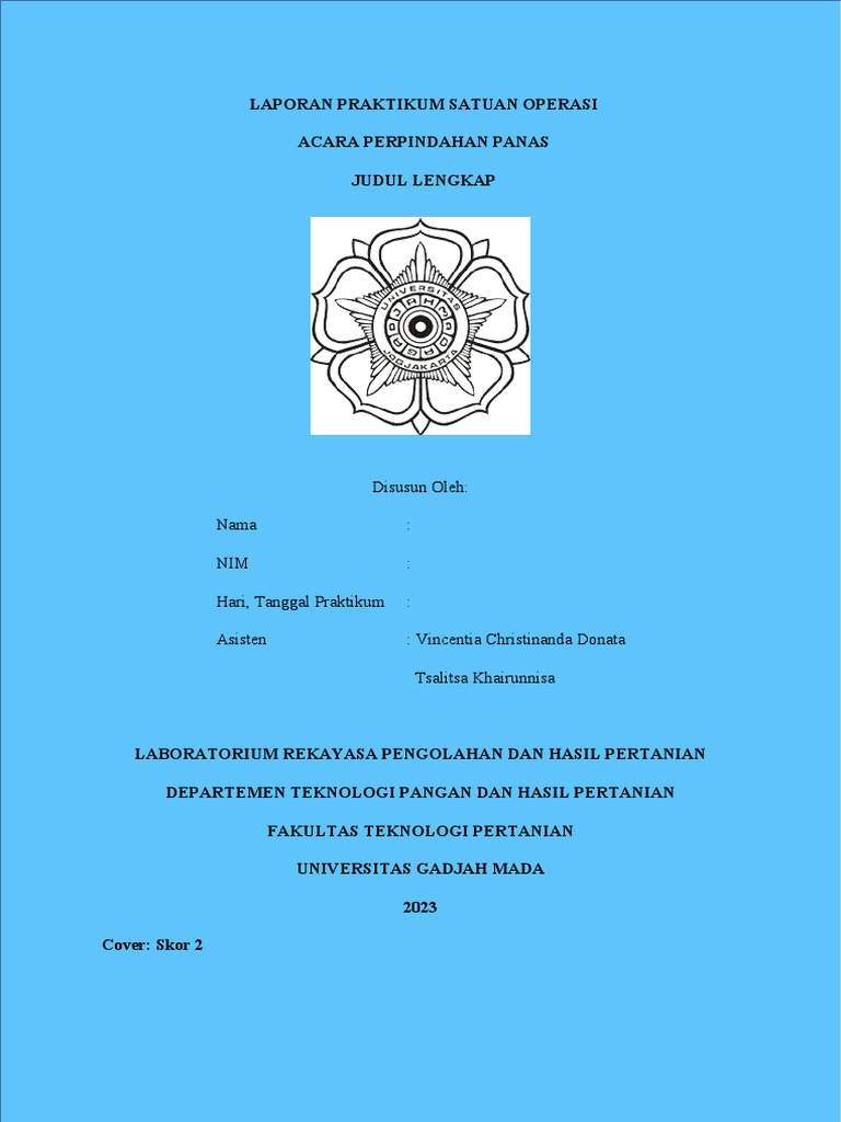 FORMAT LAPRAK SATOP ACARA 7 2023 | PDF