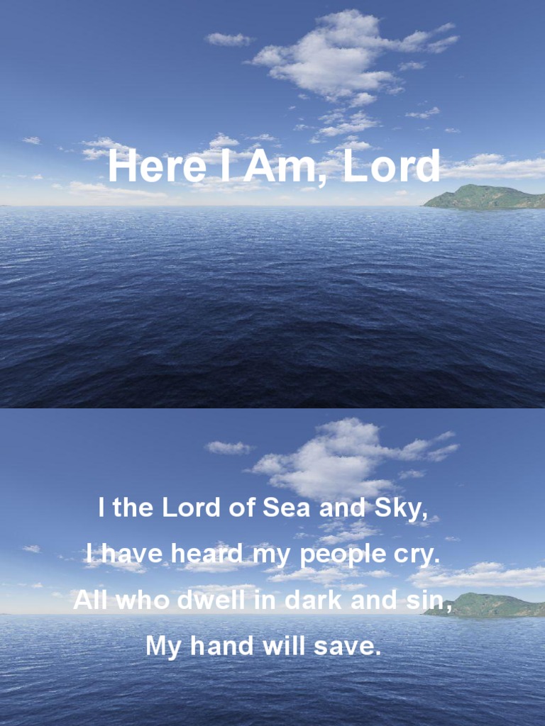 Here I Am, Lord | PDF