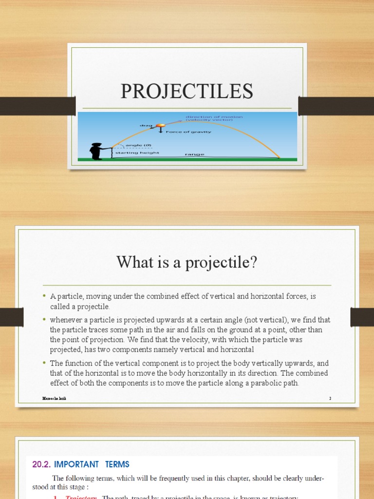 Projectile | PDF