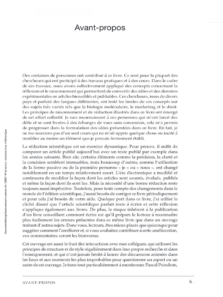 2-Guide de Rédaction Scientifique | PDF