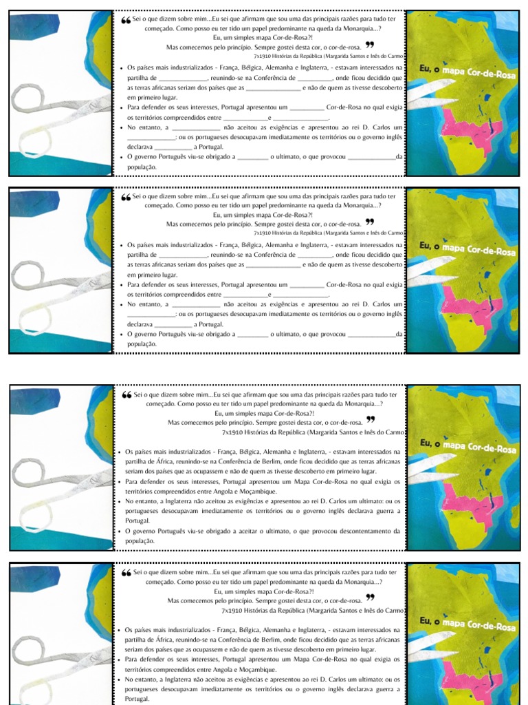 Mapa Cor-de-Rosa-1 | PDF | Portugal | Política global