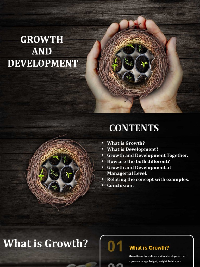 Growth vs Development Explained | PDF | Child Development ...