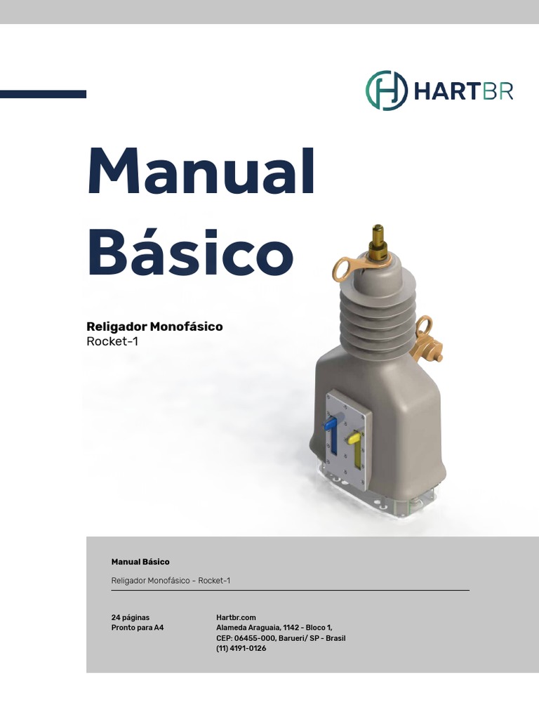 Manual - Religador Monofasico Rocket-1_V3-web | PDF