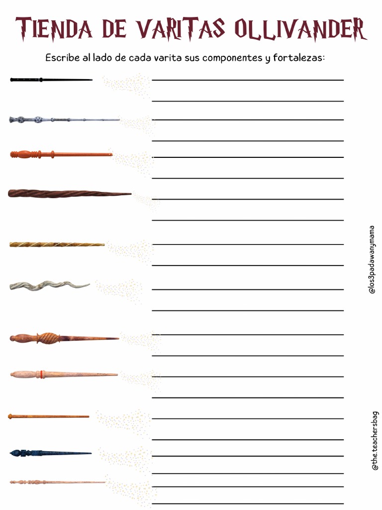 Cuaderno 1 Escritura Creativa Harry Potter (Arrastrado) 2 | PDF