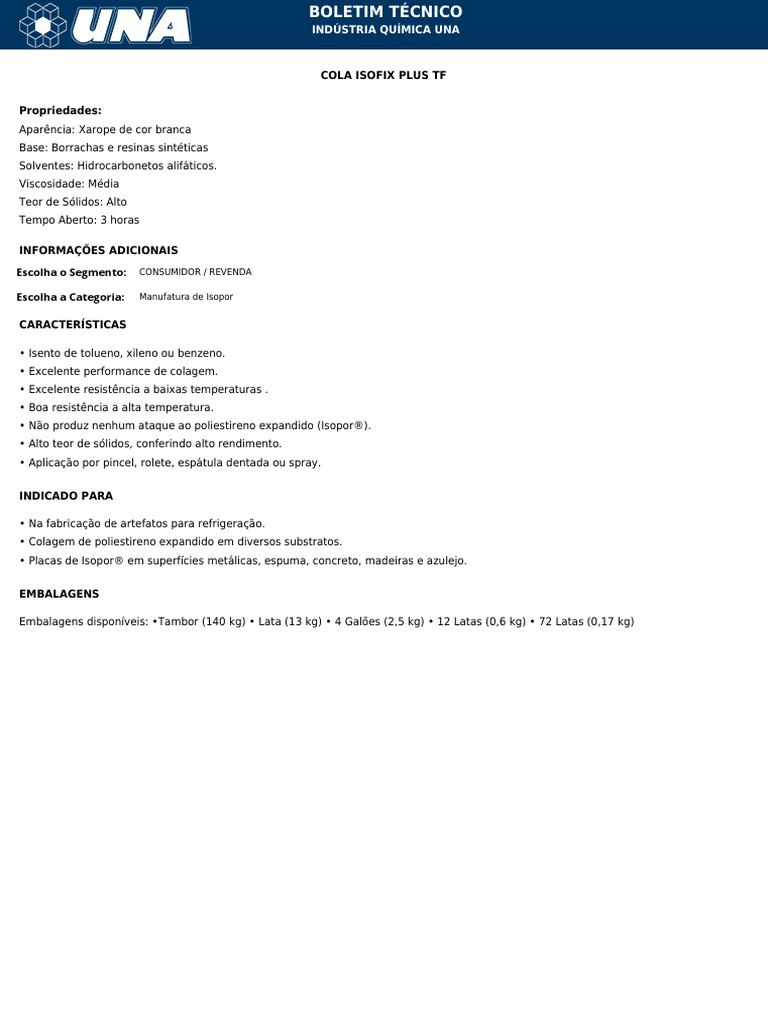 Cola Isofix Plus TF | PDF