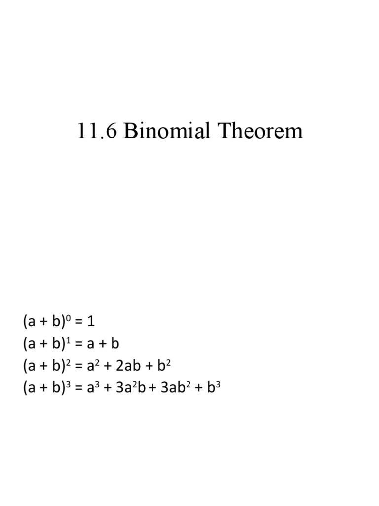 Binomial Expansion Pascal Pdf Algorithms Computational Science