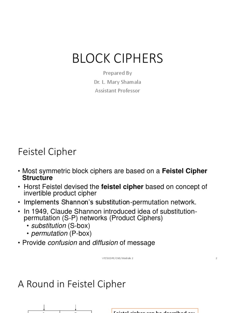 Block Ciphers | PDF | Military Communications | Espionage Techniques
