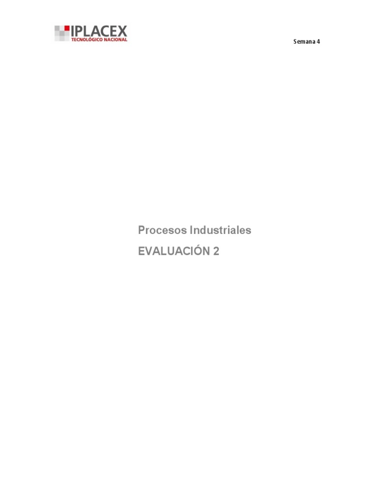 Prueba 2 Procesos Industriales | PDF | Avión | Arrastrar (Física)