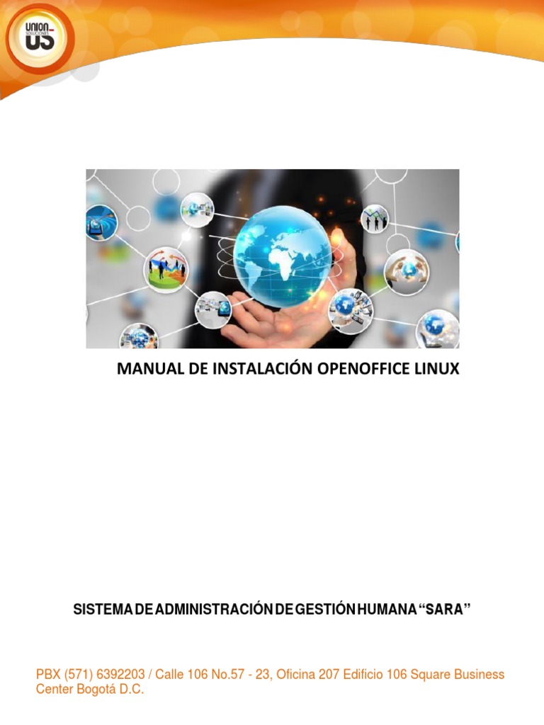 SARA: Manual Instalación OpenOffice Linux | PDF | Archivo de ...