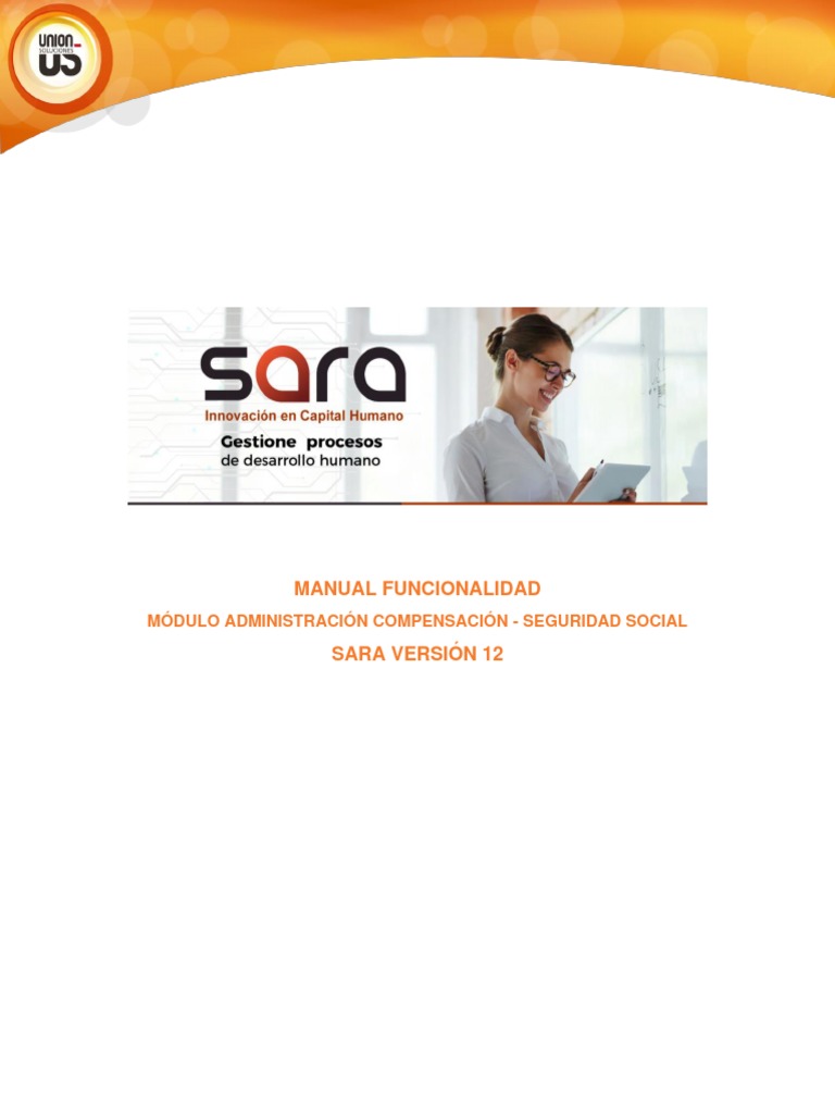 MAN-036-US Manual SARA - Funcionalidad Seguridad Social | PDF | Pensión