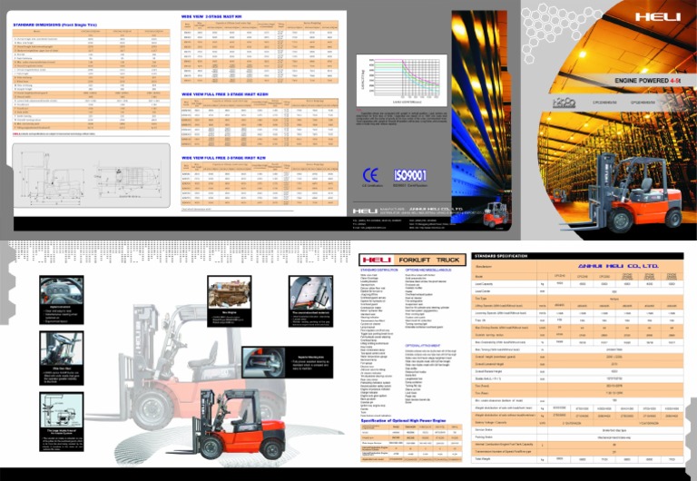 FORKLIFT HELI CATALOGUE 4-5 Ton | PDF