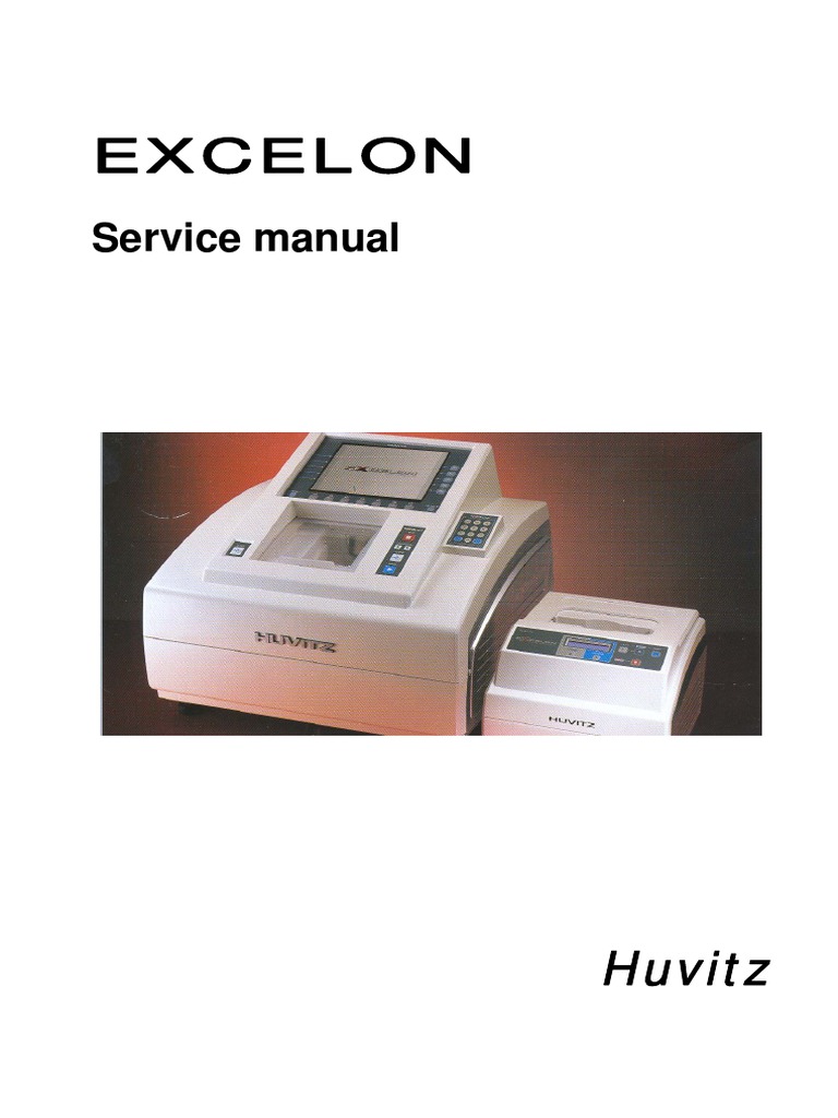 EXCELON - Service Manual Customer | PDF