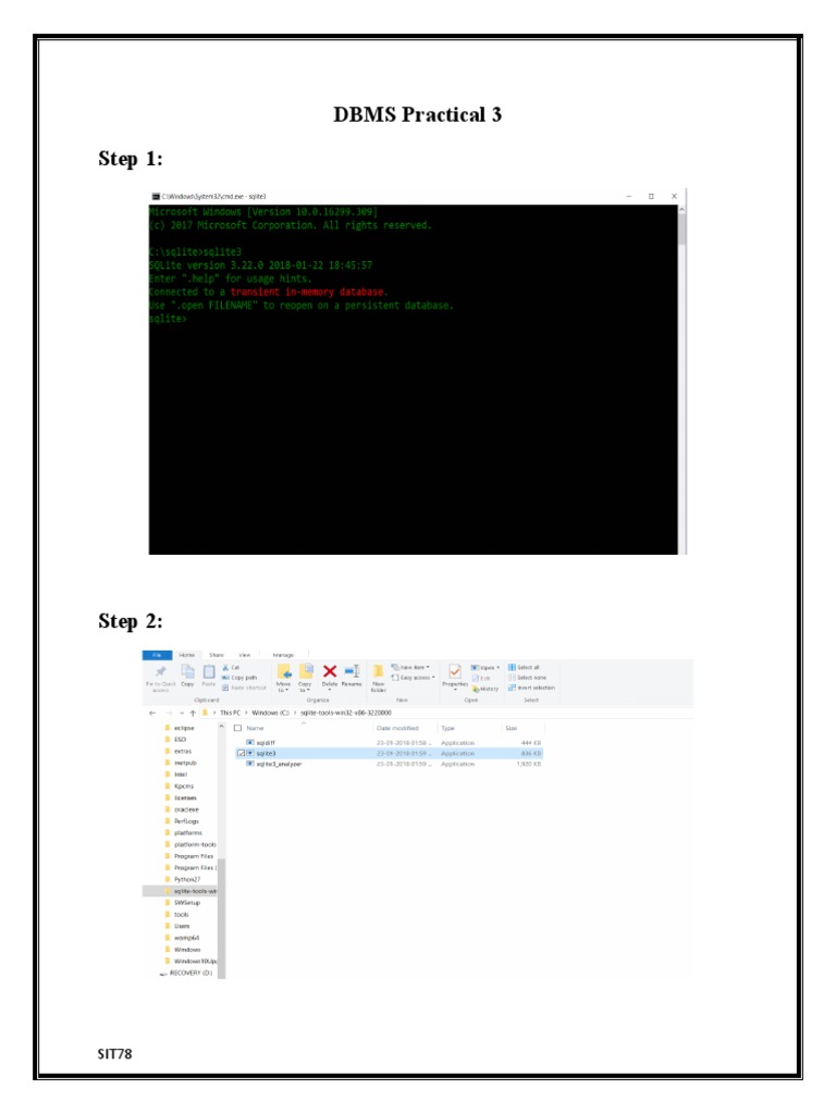 DBMS Practical No 3 | PDF