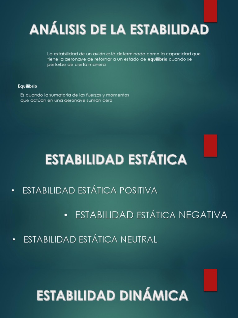 Análisis de La Estabilidad | PDF