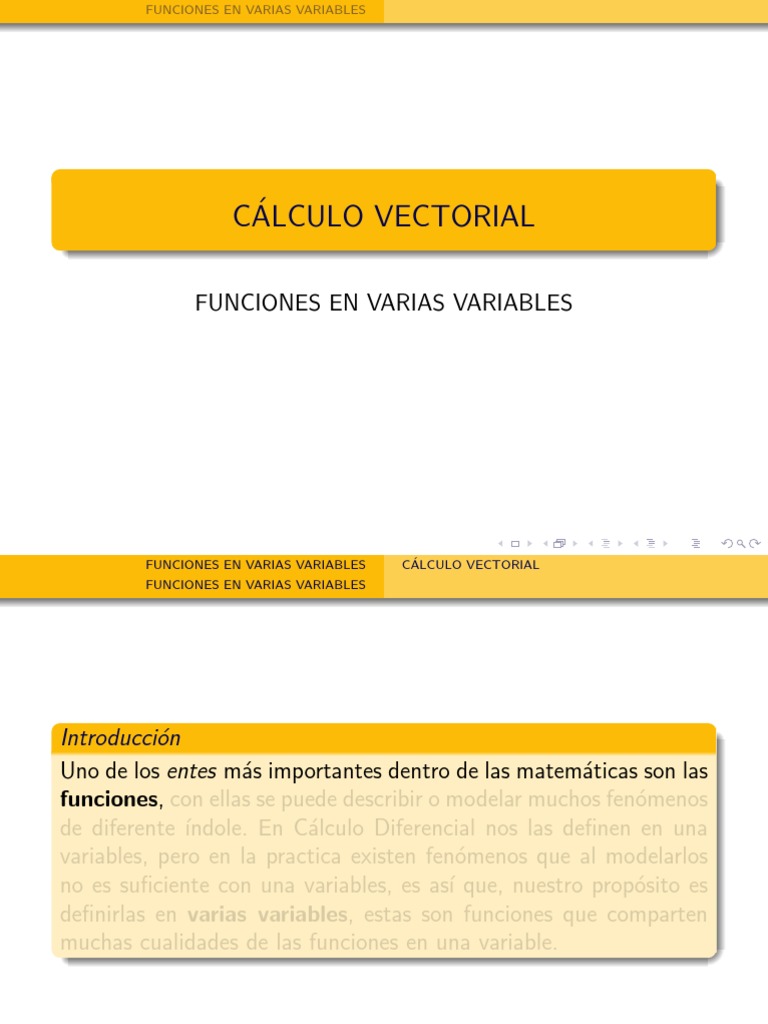 Funciones Varias Variables | PDF | Función (Matemáticas) | Cálculo