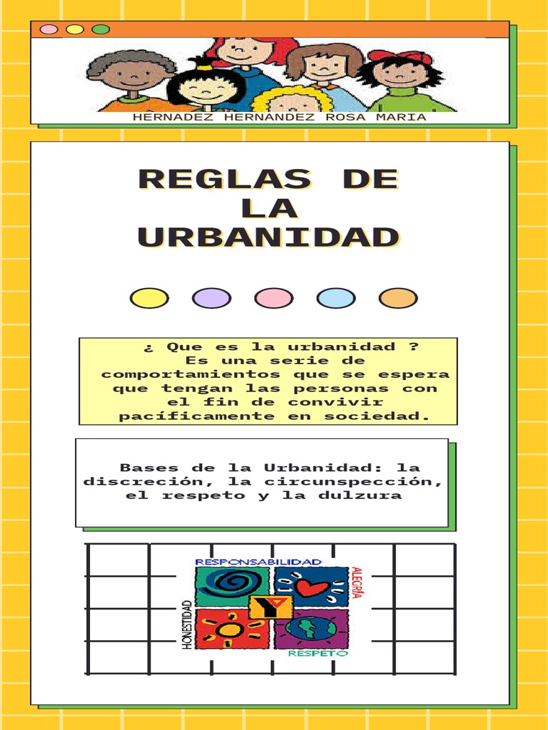 Reglas de La Urbanidad | PDF | Crecimiento personal y profesional ...