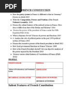 Overview of France's Political System | PDF | Common Law | Judiciaries