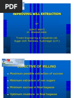 Mill Extraction and Sugar Recovery Methods | PDF | Sugarcane | Chemical Energy Sources