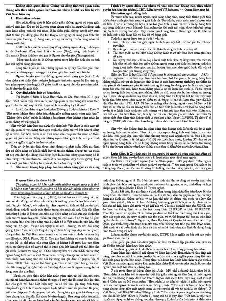 BTTB QUYỀN CON NGƯỜI NHÓM 1 | PDF