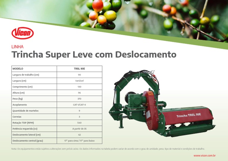 TRINCHA TRSL 90E | PDF