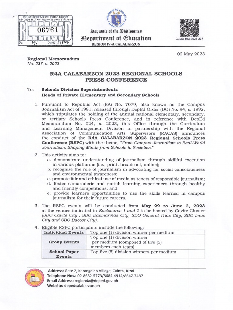 Final RM 2023 237 - 008 RSPC | PDF