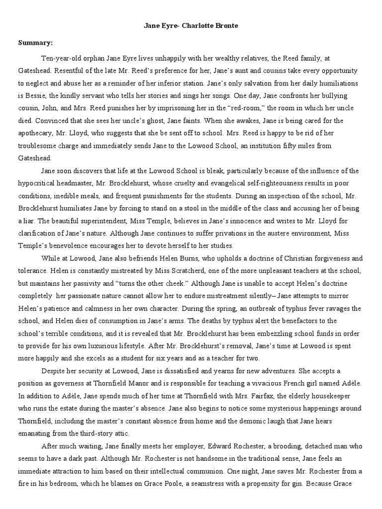 Fiction - I Notes | PDF | Jane Eyre | Oliver Twist